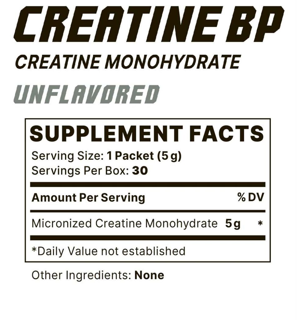 Creatine Balkan Pharma (Non Aromatisé) (30 x 5 mg)