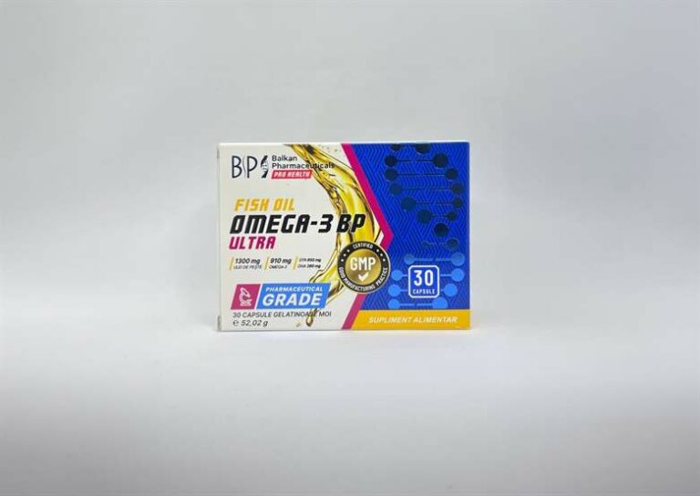 Omega 3 Ultra (Balkan Pharma) (1300mg x 30 Gélules)